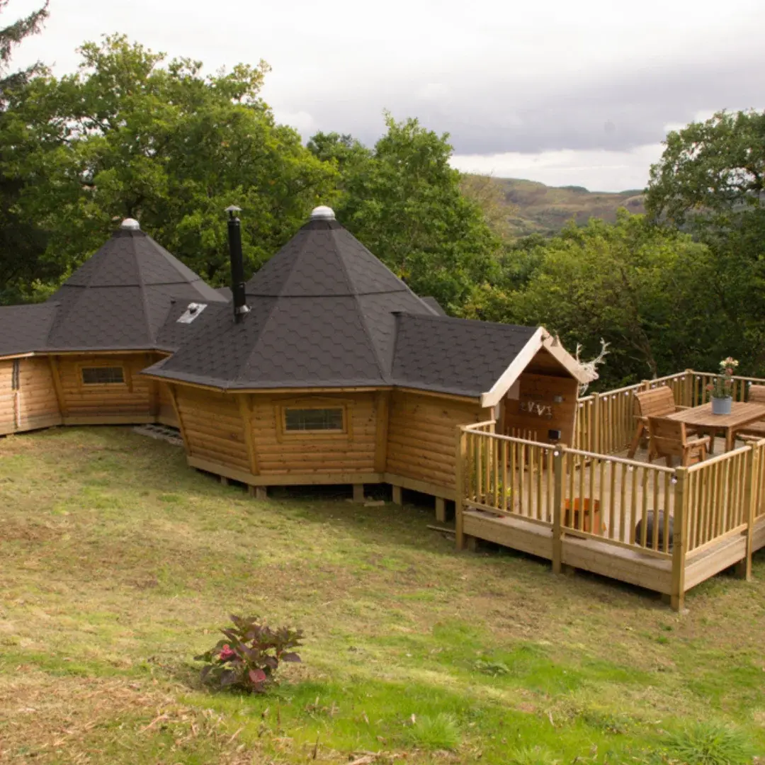 Huntley Woods Case Study - Camping Cabins